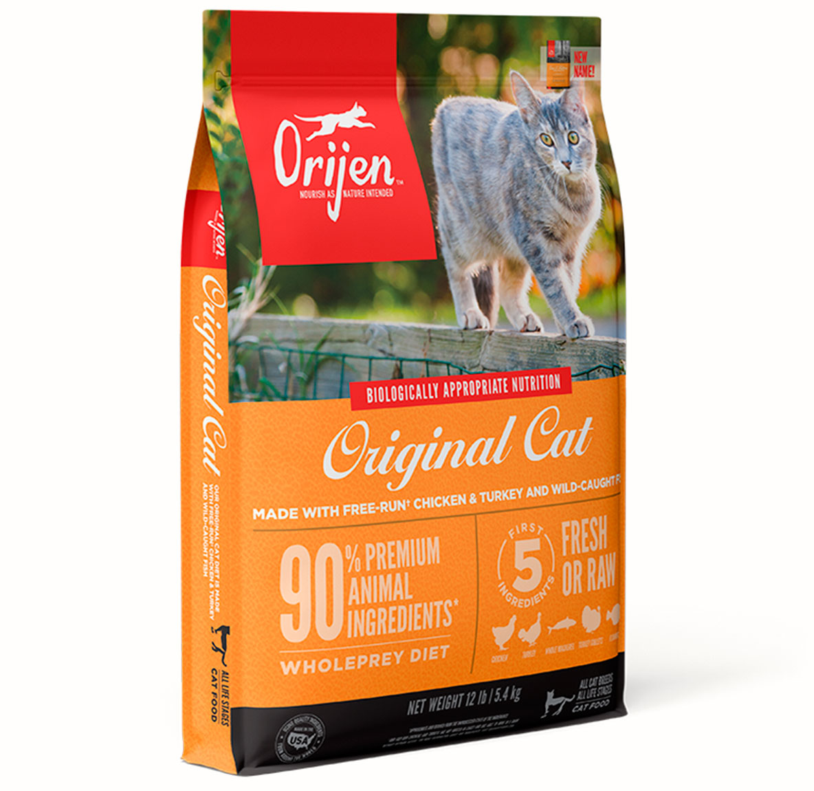 ORIJEN ORIGINAL CAT & KITTEN 5.45KG – Gatuario